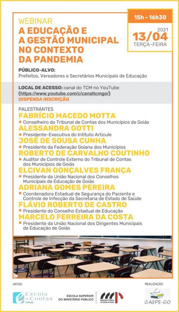 A EDUCAÇÃO E A GESTÃO MUNICIPAL NO CONTEXTO DA PANDEMIA - Prefeitura ...